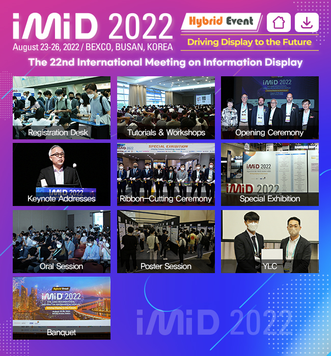 ::IMID 2022:: The 22nd International Meeting on Information Display